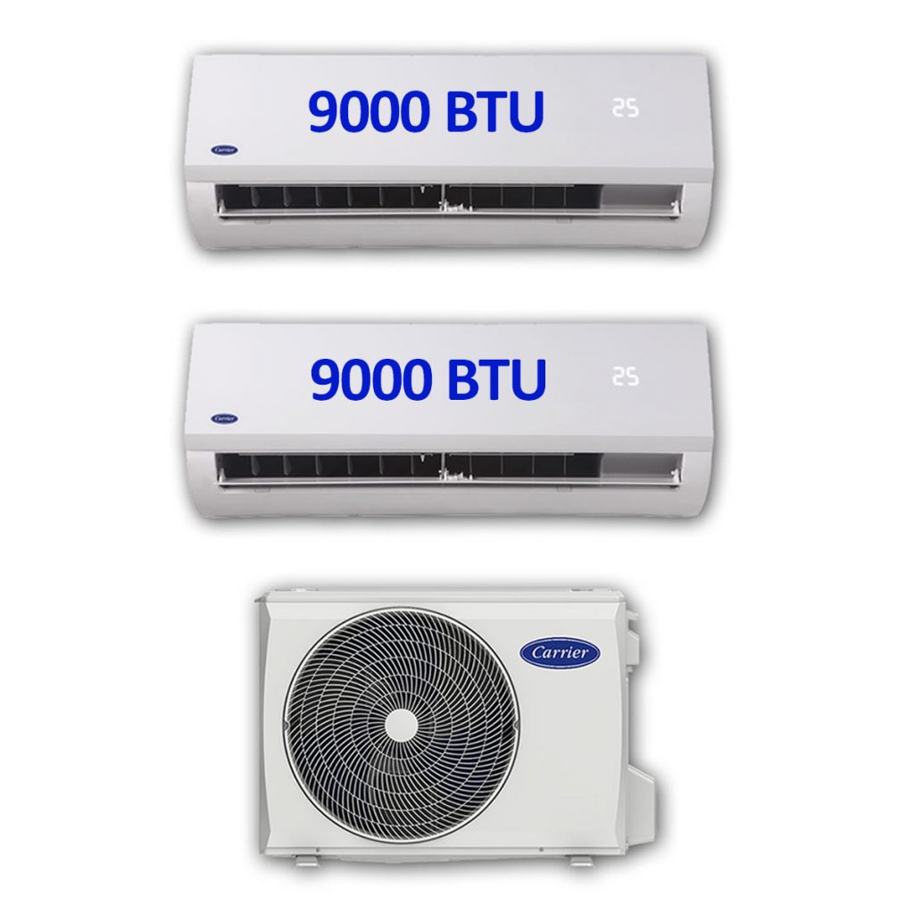 Carrier Multi Split İnverter A++ Klima Paketi 9 + 9 - SAYTEK MÜHENDİSLİK
